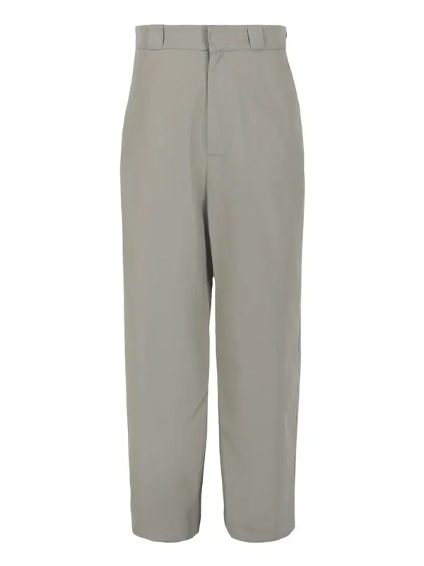 Givenchy Raw Cut Woven Pants - Grey