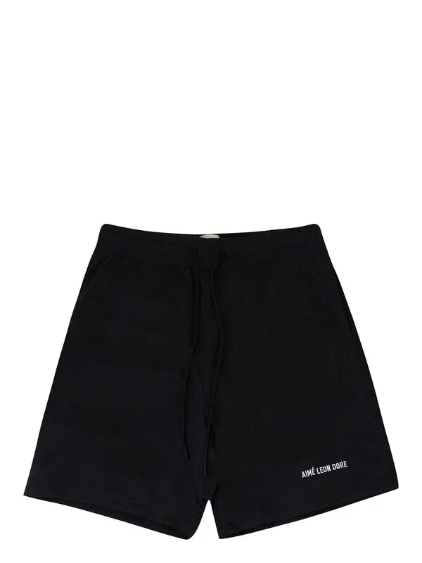 Aimé Leon Dore Logo Gym Shorts - Black