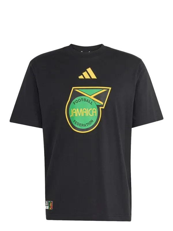 Adidas Jamaica X Bob Marley Graphic T-shirt - Black