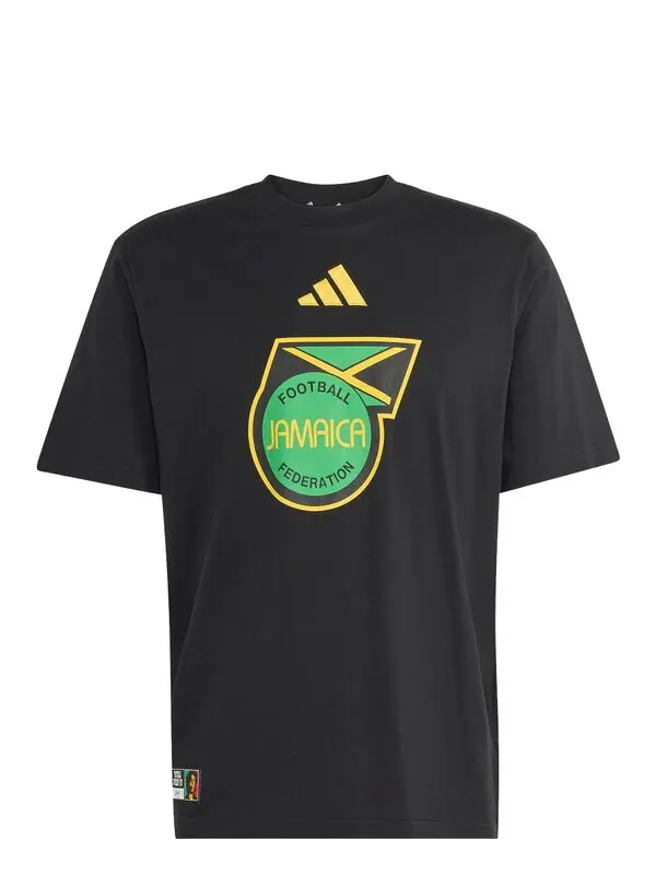 Adidas Jamaica X Bob Marley Graphic T-shirt - Black