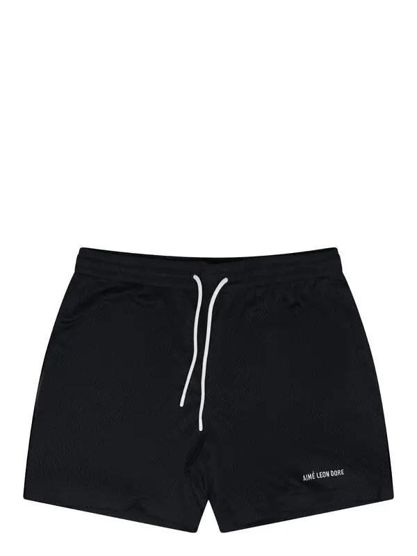 Aimé Leon Dore Logo Gym Short - Black