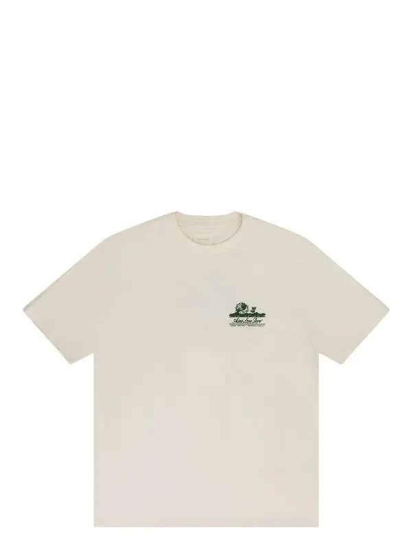 Aimé Leon Dore Unisphere Short-sleeve T-shirt - Cream