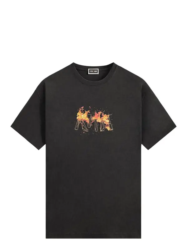 Kith X Marvel Ghost Rider Graphic Tee - Black