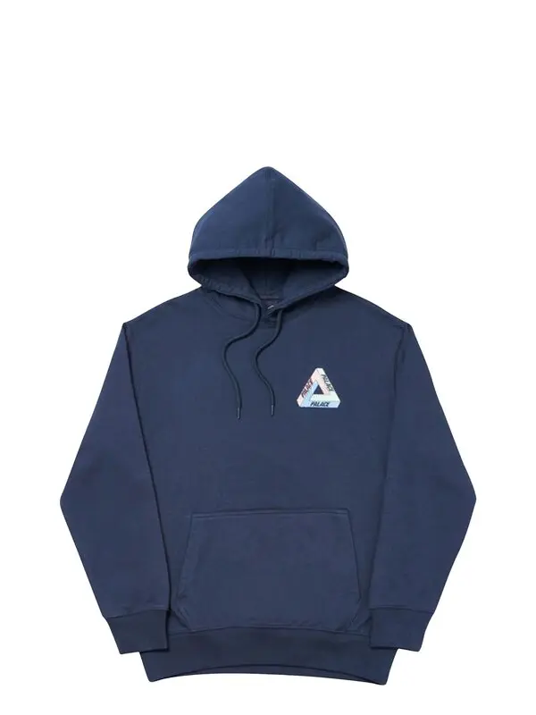 PALACE Tri-tex Hooded Sweatshirt - Blue