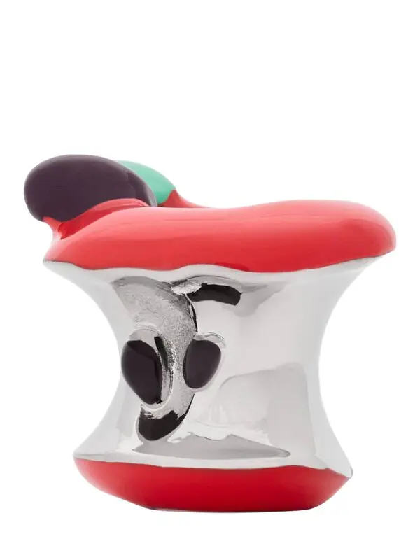 Loewe Apple Slice Dice Charm - Silver