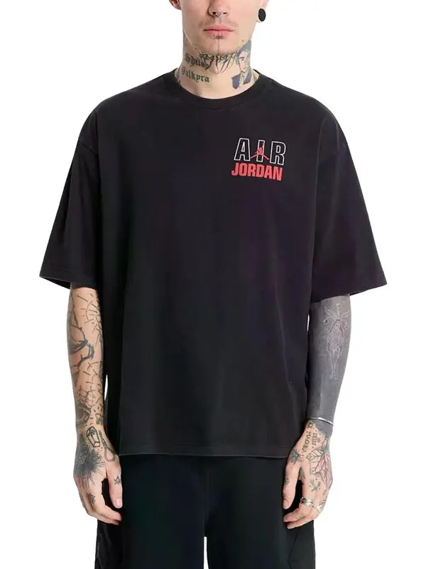 JORDAN Flight Logo-print T-shirt - Black
