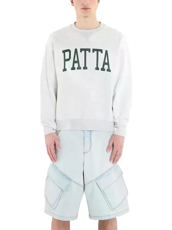 PATTA Arc Logo Sweater - Grey