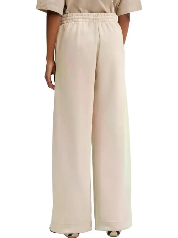 Adidas Drawstring Wide-leg Pants - Neutrals