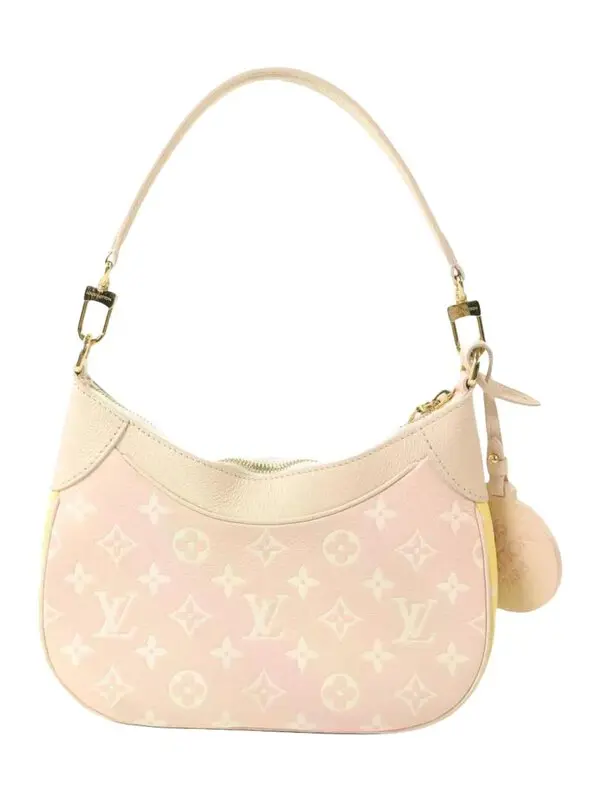 LOUIS VUITTON Monogram Empreinte Bagatelle Shoulder Bag - Neutrals