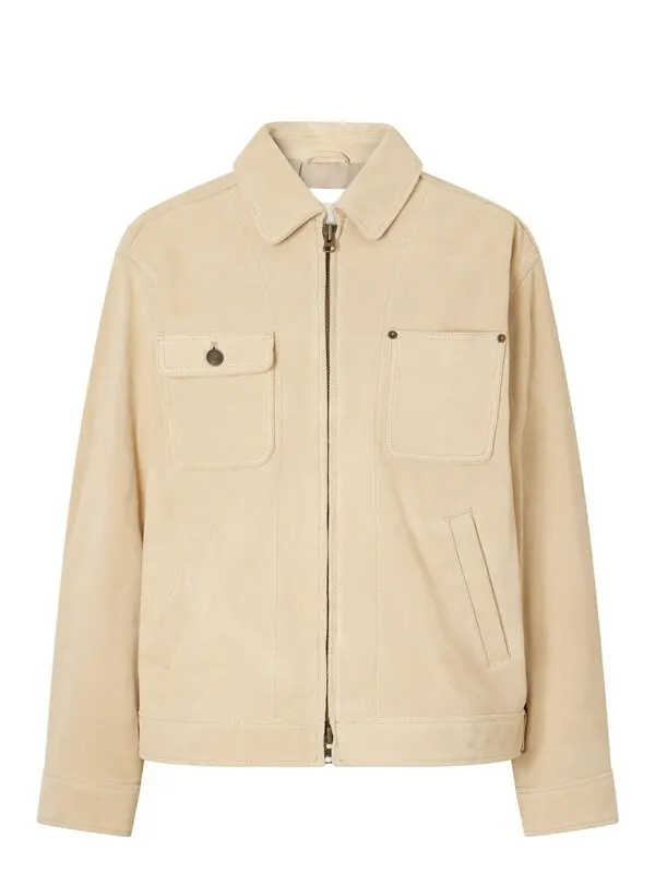 Aimé Leon Dore Ranch Suede Jacket - Neutrals