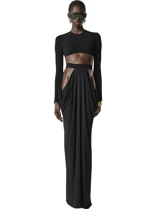 Revolve Aubin Maxi Skirt - Black