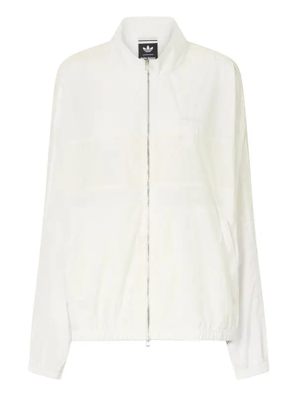 ADIDAS ORIGINALS By Wales Bonner Logo-embroidered Recycled Shell Track Jacket - Neutrals