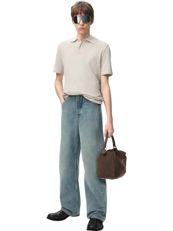 Loewe Polo In Cotton - Grey