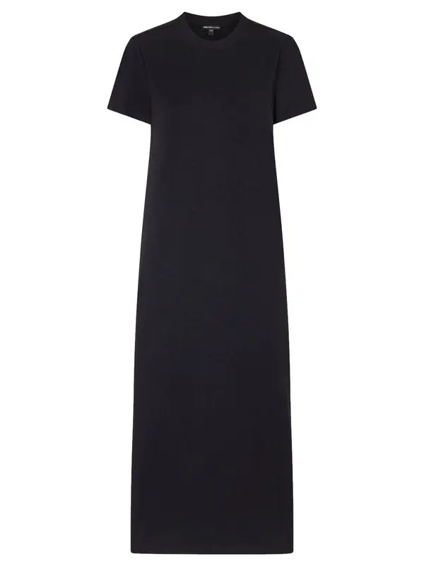JAMES PERSE Cotton-blend Jersey T-shirt Maxi Dress - Black