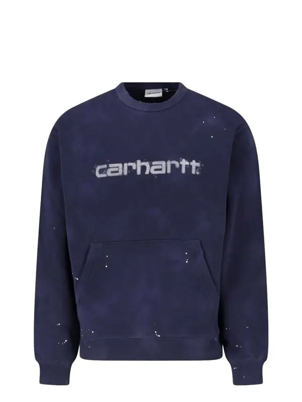 Carhartt Work In Progress S/s Painter" Sweatshirt - Blue
