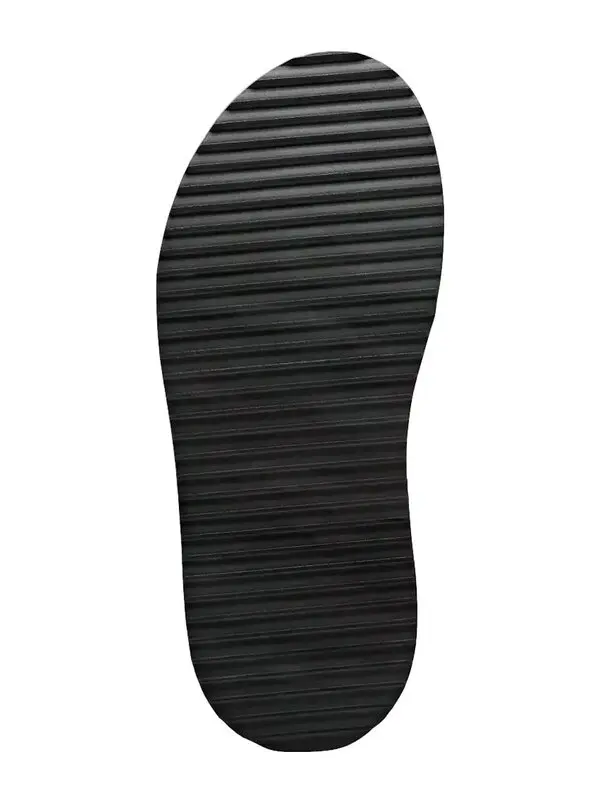 Bogner Sorrento Quilted Flatform Slides - Black