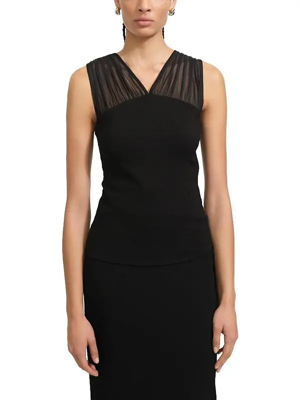 MARCELLA Bellamy Top - Black