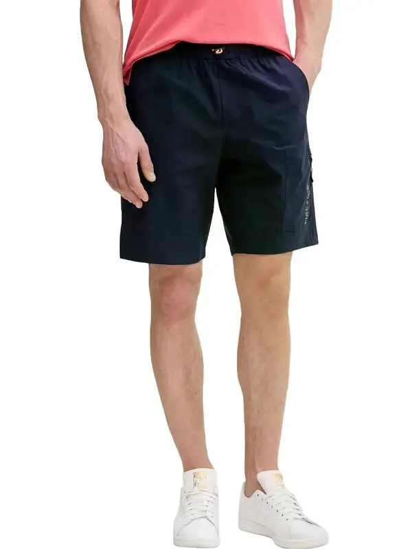 Bogner Pavel Logo-print Drawstring Shorts - Blue