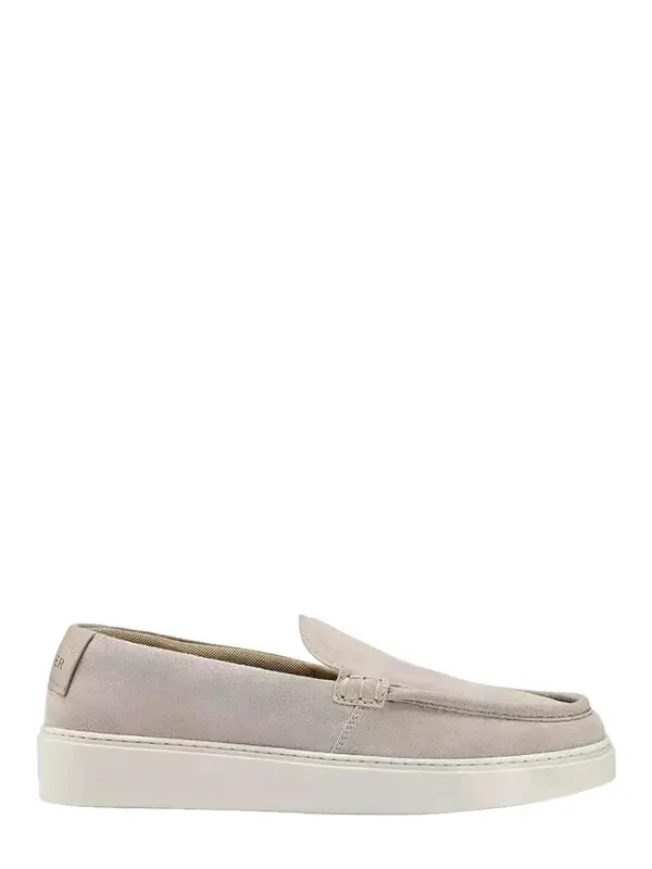 Bogner Suede Slip-on Loafers - Neutrals