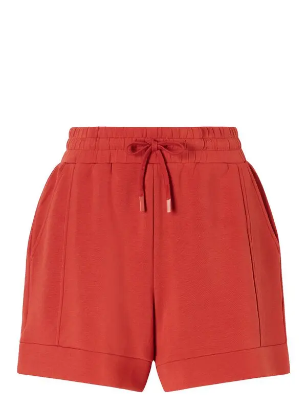 Varley Atrium Jersey Shorts - Red