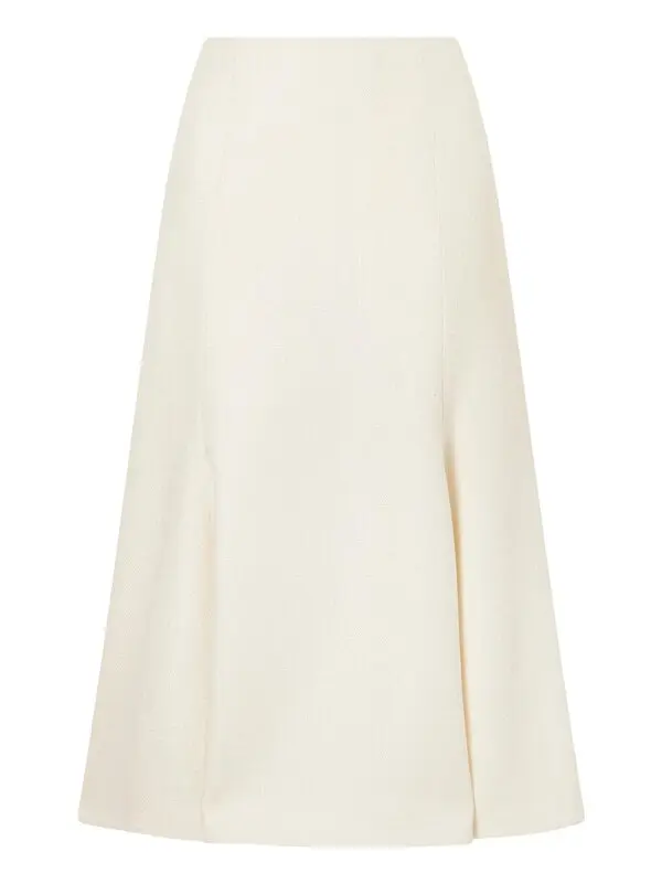 Gabriela Hearst Patterson Midi Skirt - Neutrals