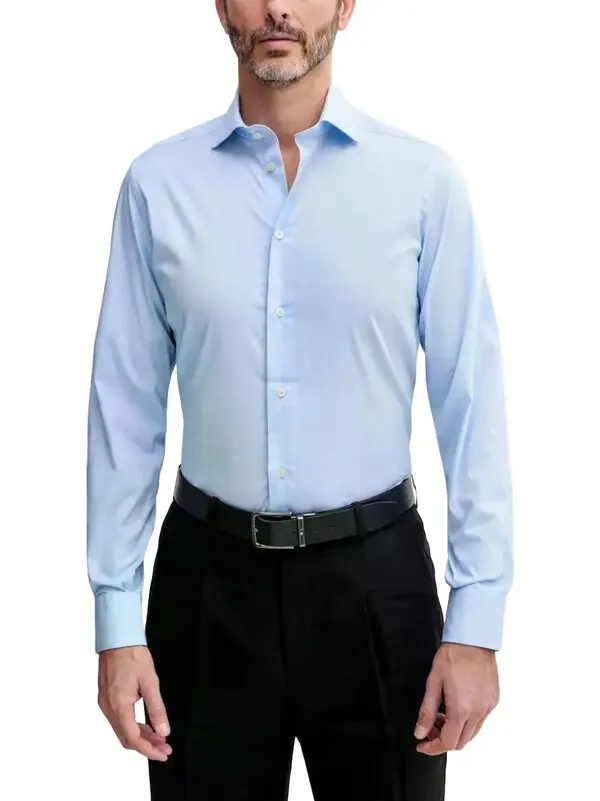 BENETTON Patterned Shirt - Blue