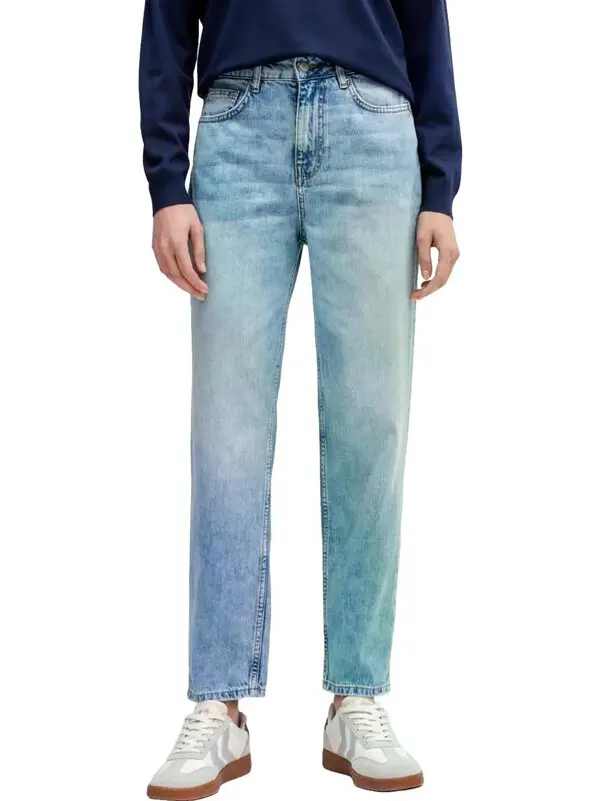 Sisley Belt-loop Jeans - Blue
