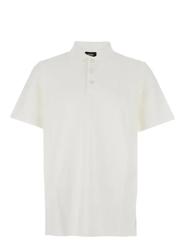 Fendi Polo Zucca Piquet - Multicolor