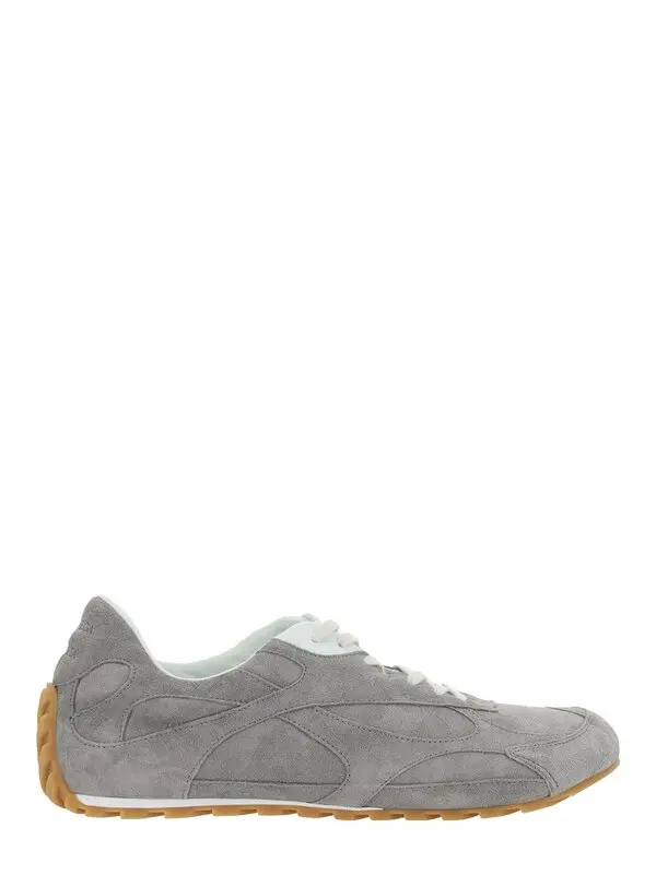 Bottega Veneta Orbit Flash Suede Low Top Sneakers - Multicolor
