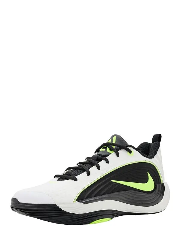 Nike Giannis Immortality 5 Low Top Lace-up Athletic Sneakers - White/volt/black