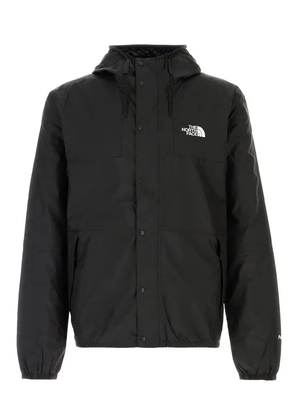 The North Face Polyester Jacket With Printed Logo - Black