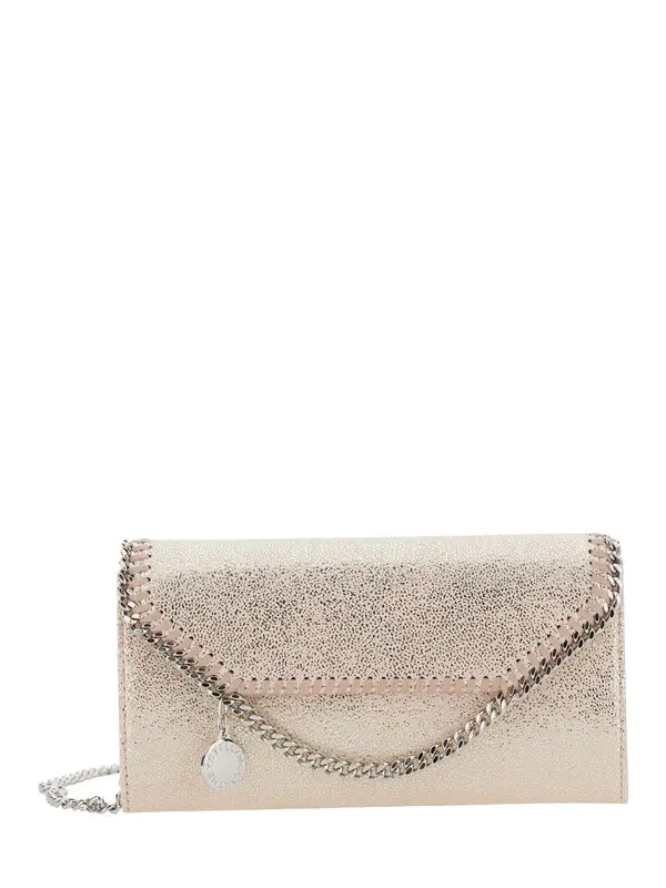 Stella McCartney Falabella Wallet With Eco Shiny Chain - Multicolor