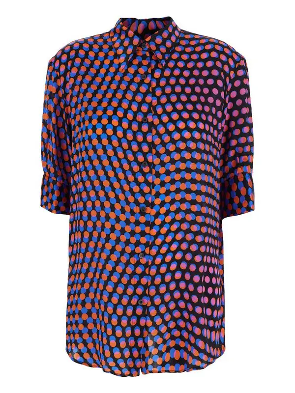 Dries Van Noten Celindo Printed Cotton Shirt - Multicolor
