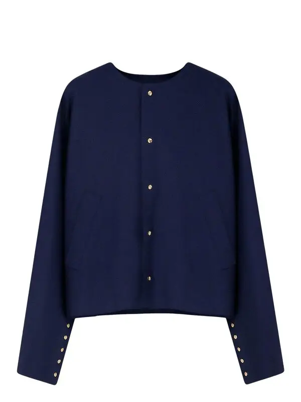 Celine Cotton Blazer With Printed Lining - Multicolor