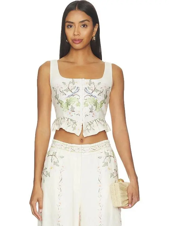 Agua Bendita Eslabon Anhelo Top - Multicolor