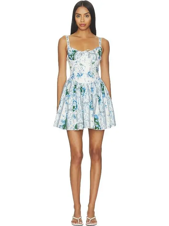 Agua Bendita Spring Ivy Dress - Multicolor