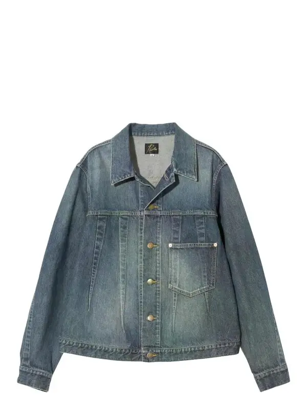 Needles Darted Denim Jacket - Blue