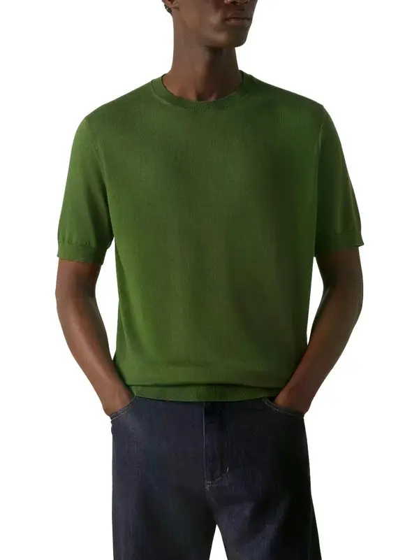 Zegna Short-sleeves T-shirt - Green