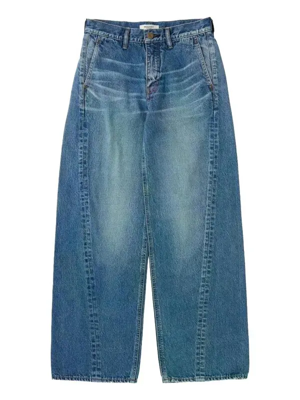 Moussy Vintage Wareham Loose-straight Jeans - Blue