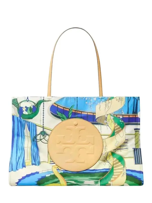 Tory Burch Ella Printed Tote Bag - Neutrals