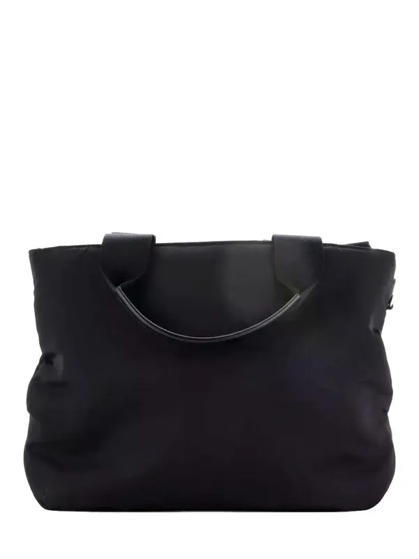 Prada Padded Tessuto Medium Tote Bag - Black