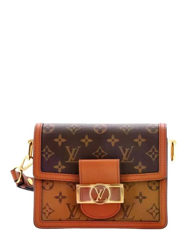 LOUIS VUITTON Dauphine Mini Shoulder Bag - Brown