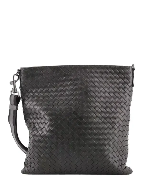 Bottega Veneta Intrecciato Nappa Medium Messenger Bag - Brown