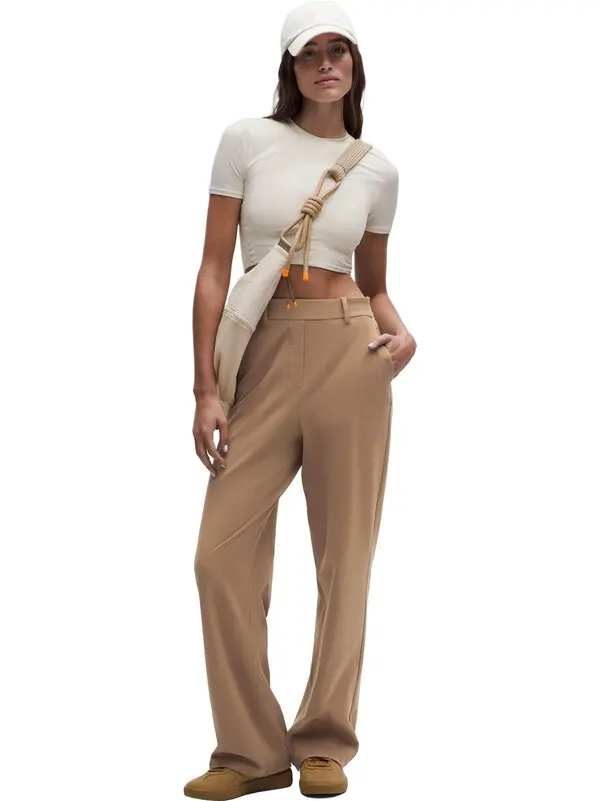 Lululemon Daydrift High-rise Straight-leg Trouser - Sand