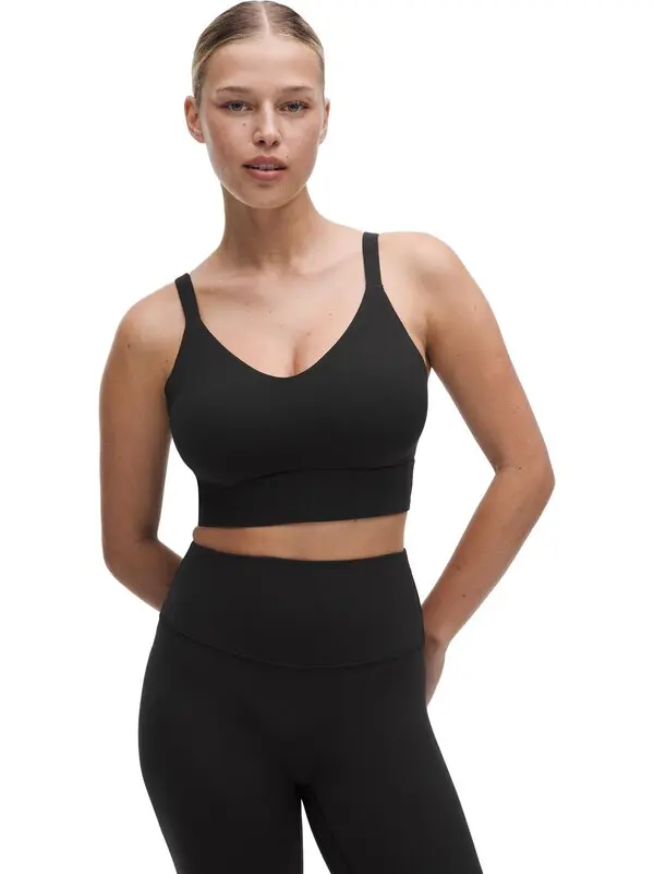 Lululemon Focuser Scoop-neck Bra - Black