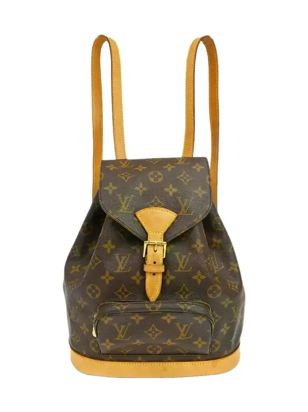 LOUIS VUITTON Montsouris Mm Backpack - Brown
