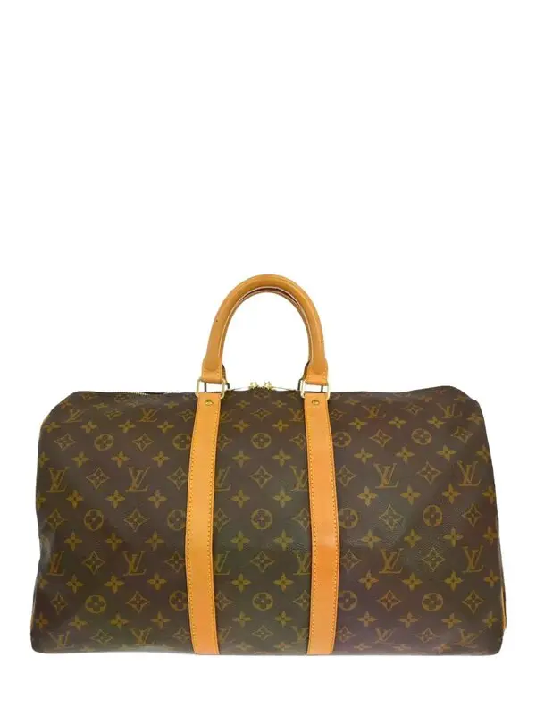 LOUIS VUITTON Monogram Keepall 45 - Brown