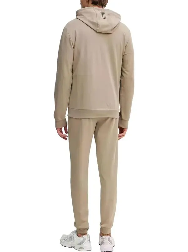 EA7 Core Identity Hoodie Tracksuit - Neutrals