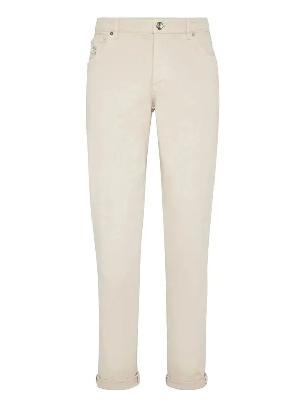 Brunello Cucinelli Dyed Denim Pants - Multicolor