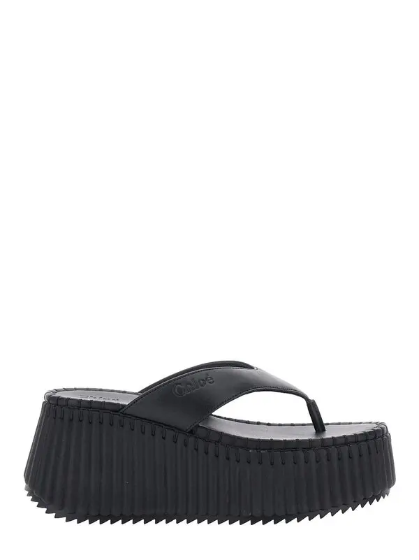 Chloé 10x Nama Platform Flip-flops - Multicolor